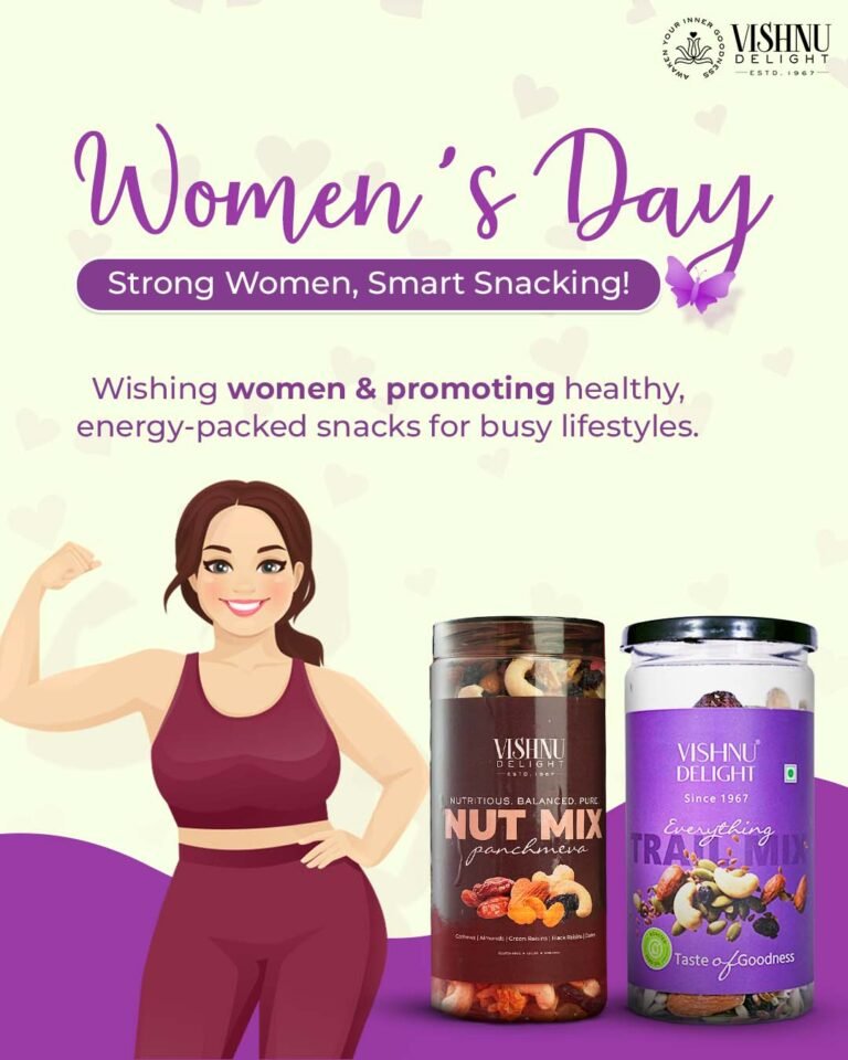 Celebrate Women’s Day with Nutrient-Rich Dry Fruits & Nuts!
